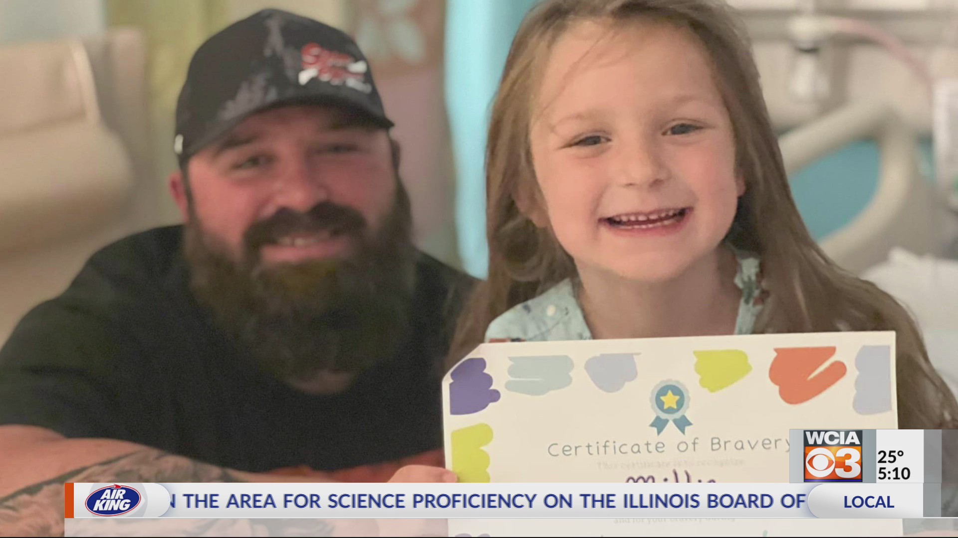 Meet ‘Mighty Millie:’ the 7-year-old inspiring Gibson City after cancer ...