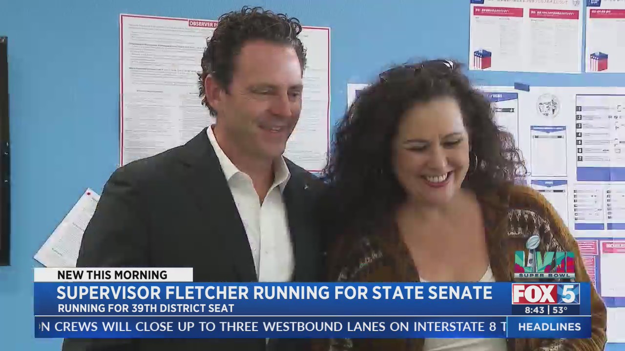 Supervisor Fletcher Running for State Senate – FOX 5 San Diego & KUSI News
