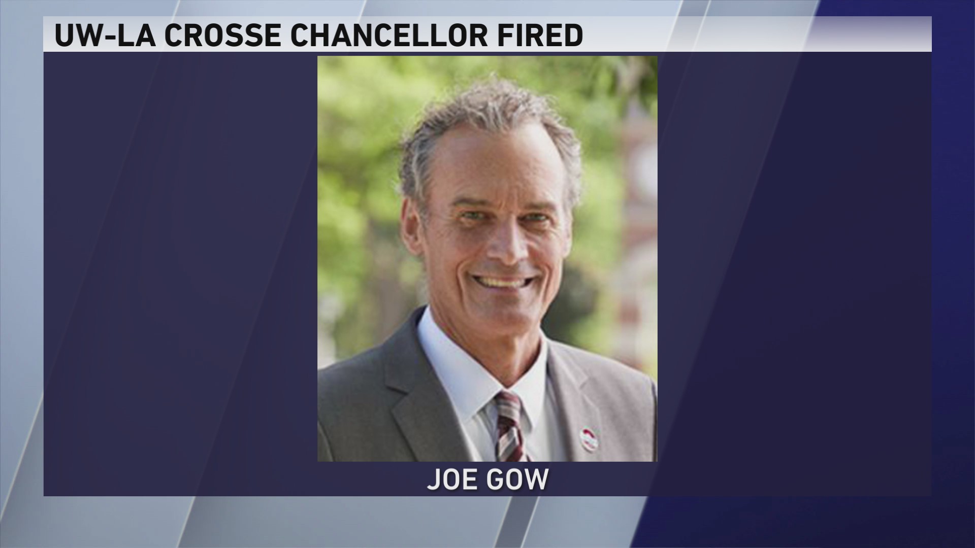 Wisconsin university chancellor says he was fired for producing and ...