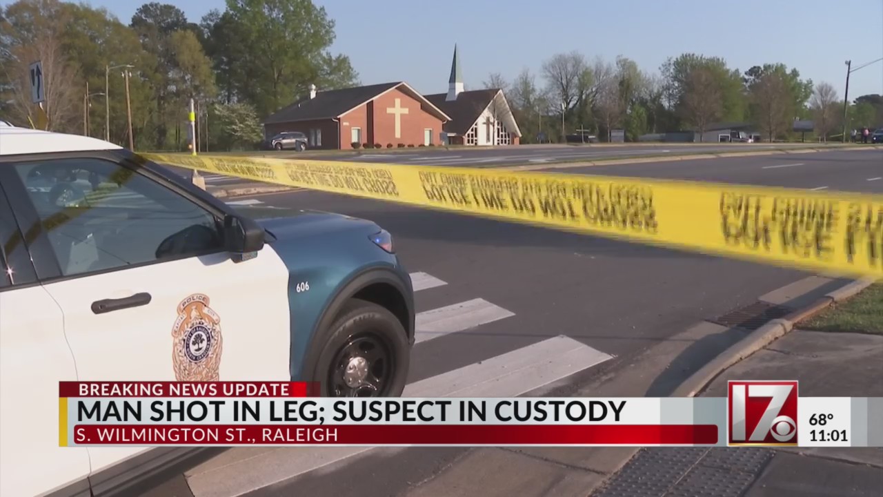 Suspect caught, gun found after 1 shot near downtown Raleigh – CBS17.com