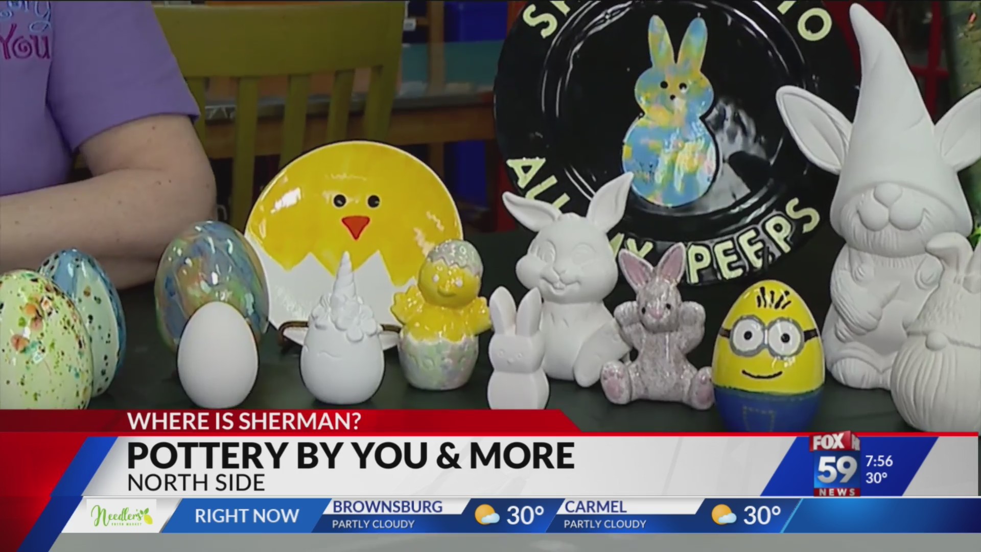 Where is Sherman? Pottery By You & More – Fox 59