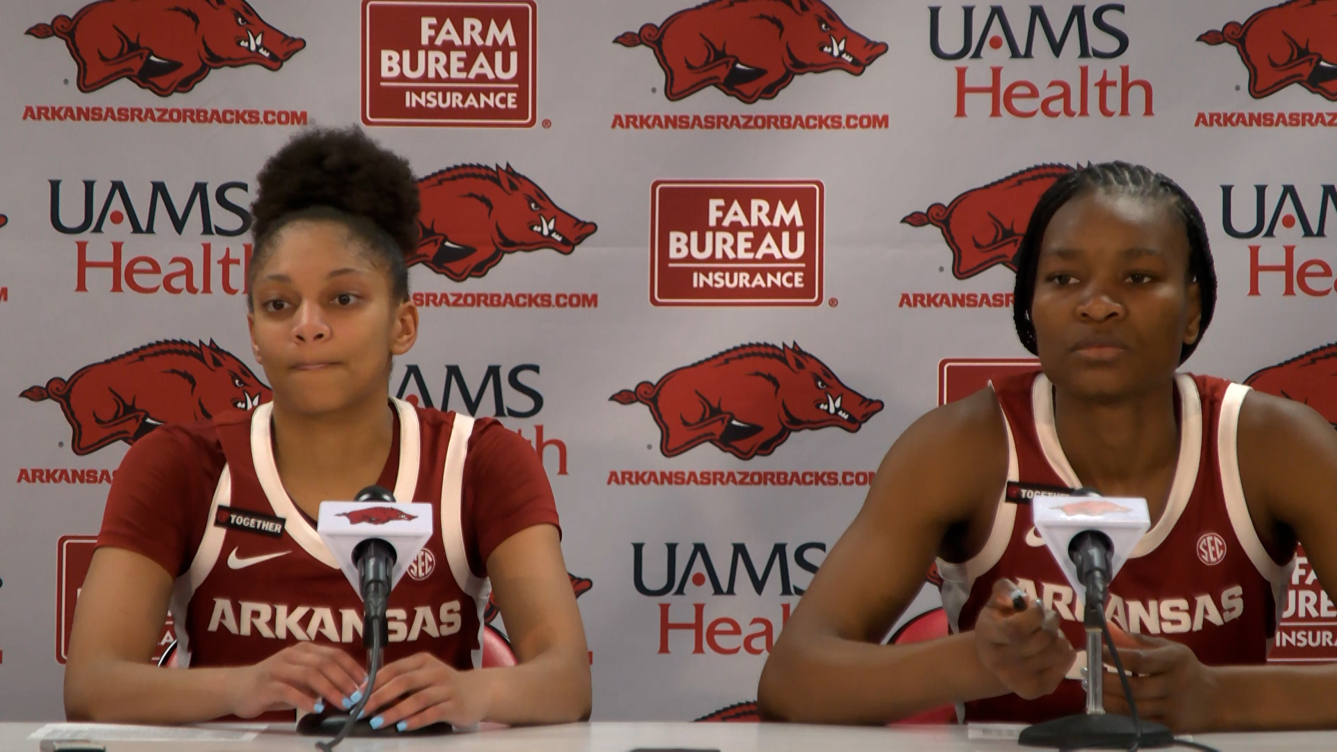Taliah Scott and Mariam Dauda discuss 81-66 loss to No. 2 UCLA (12-3-23 ...