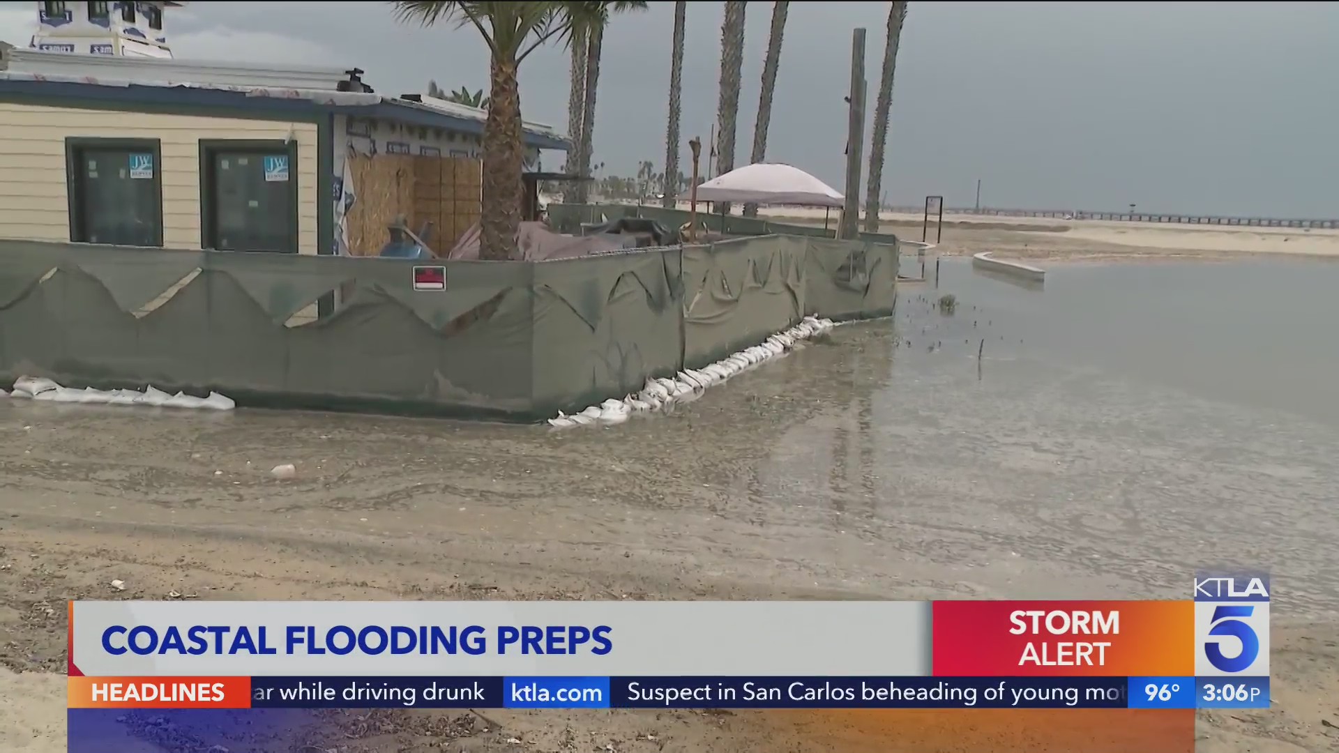 Tropical Storm Kay reaches Southern California; flooding possible – KTLA