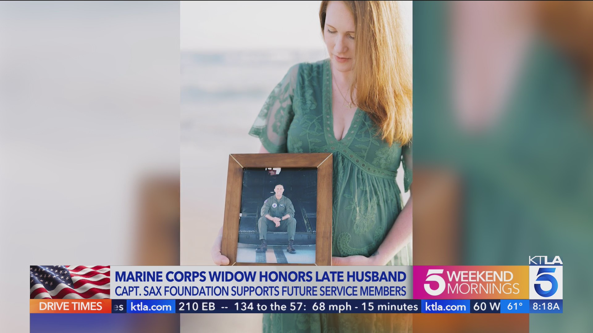 Camp Pendleton Widow Speaks Out – KTLA