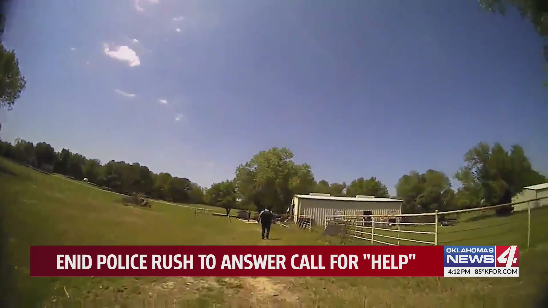Enid Police rush to answer call for “help” – KFOR.com Oklahoma City
