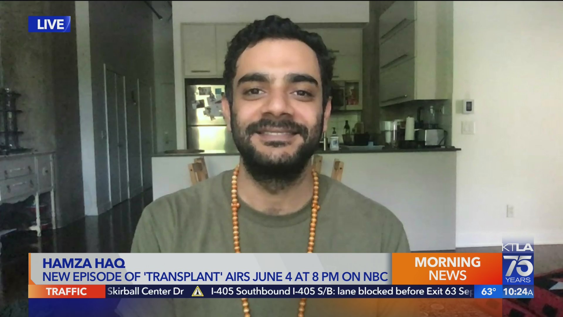 Hamza Haq talks Season 2 of NBC’s ‘Transplant’ – KTLA