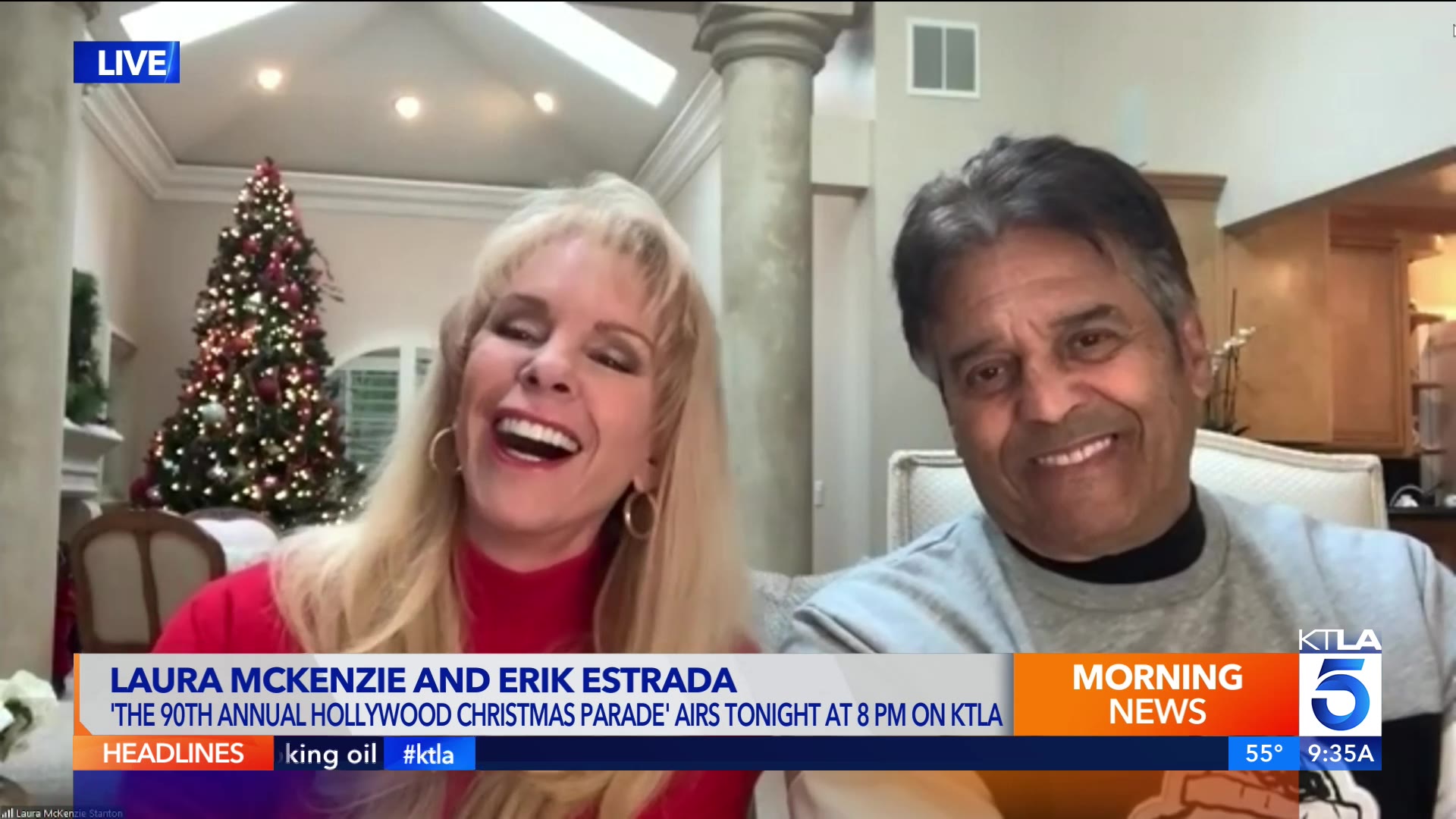 Erik Estrada and Laura Mckenzie join us to talk all about “The 90th Annual Hollywood Christmas ...