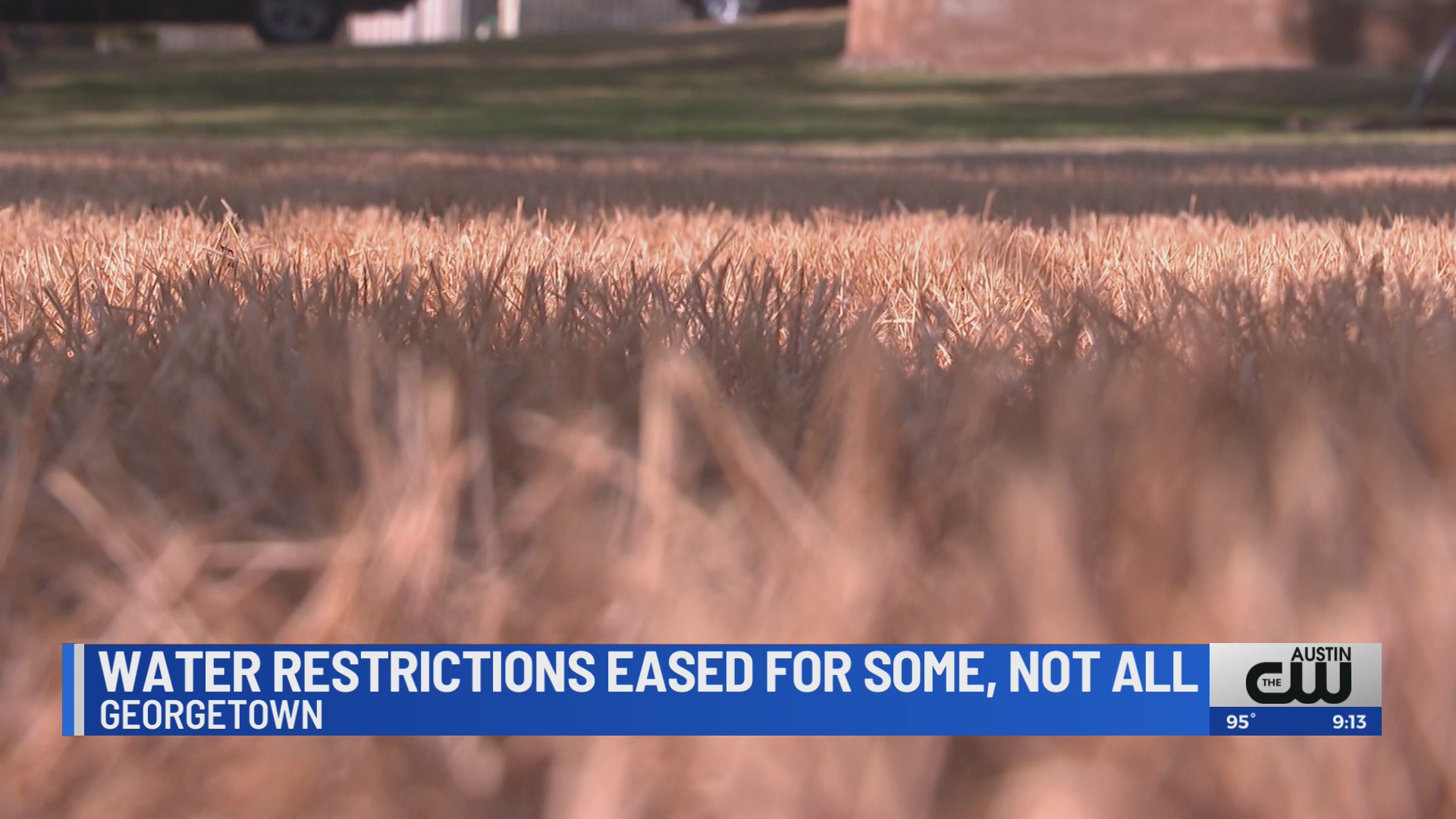 Water restrictions rolled back for some, not all in Georgetown – KXAN Austin