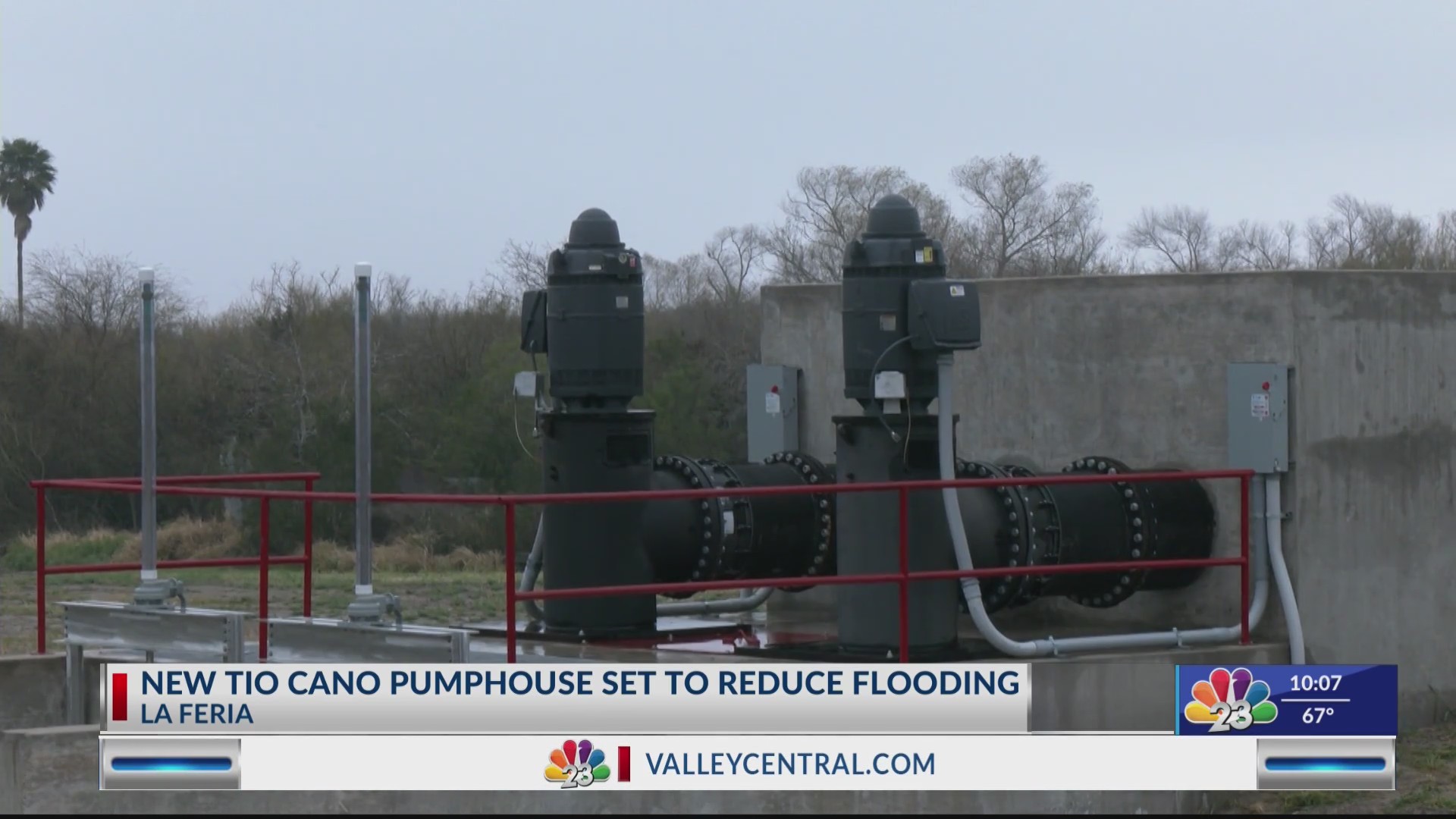 New Tio Cano Pumphouse set to reduce flooding – KVEO-TV