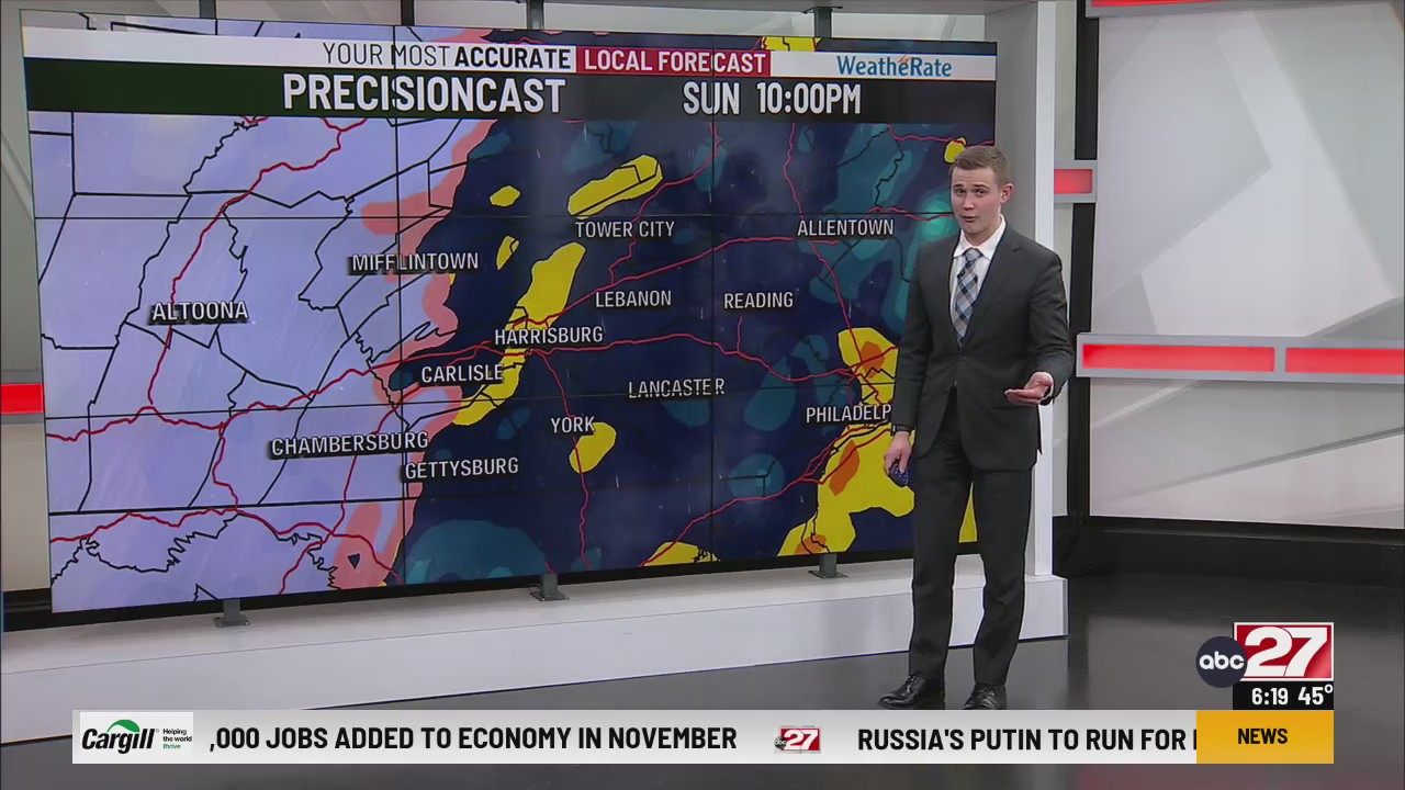 Jackson’s Friday Evening Forecast – ABC27