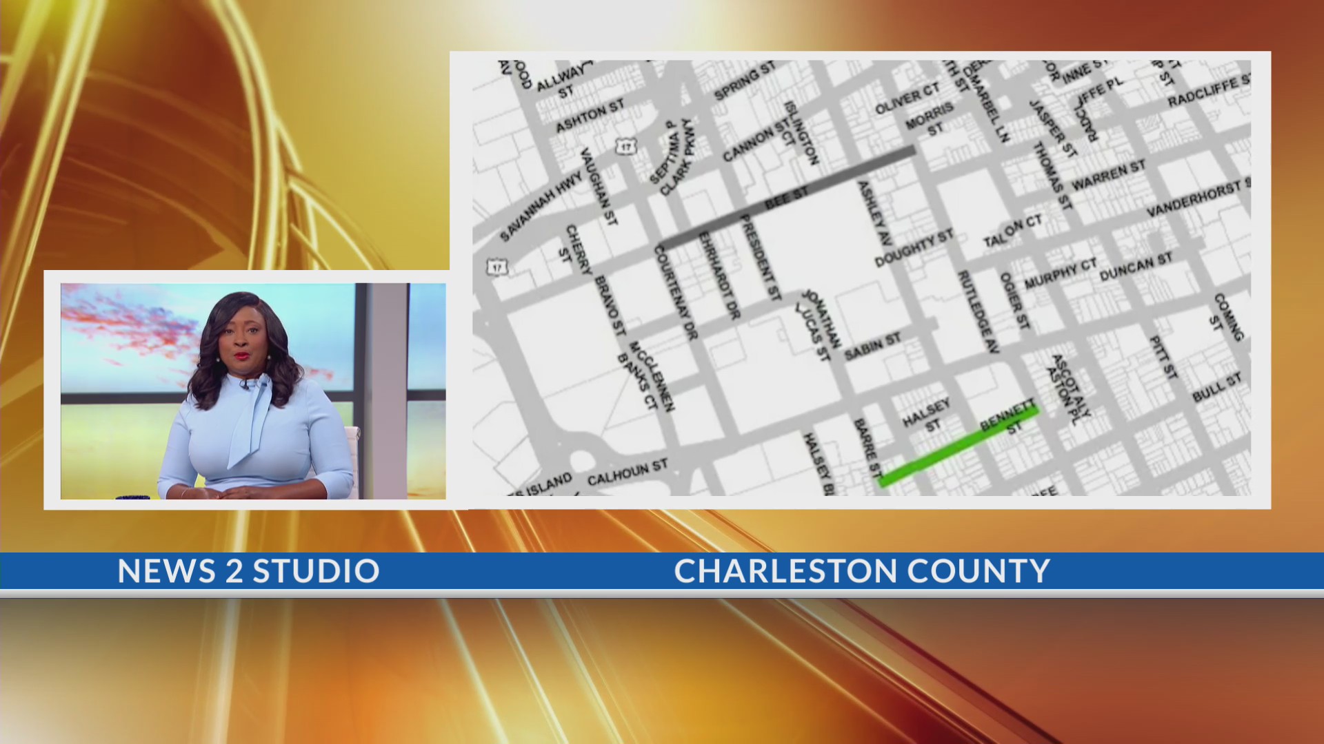 Charleston County to repave portion of Bee Street Wednesday – WCBD News 2