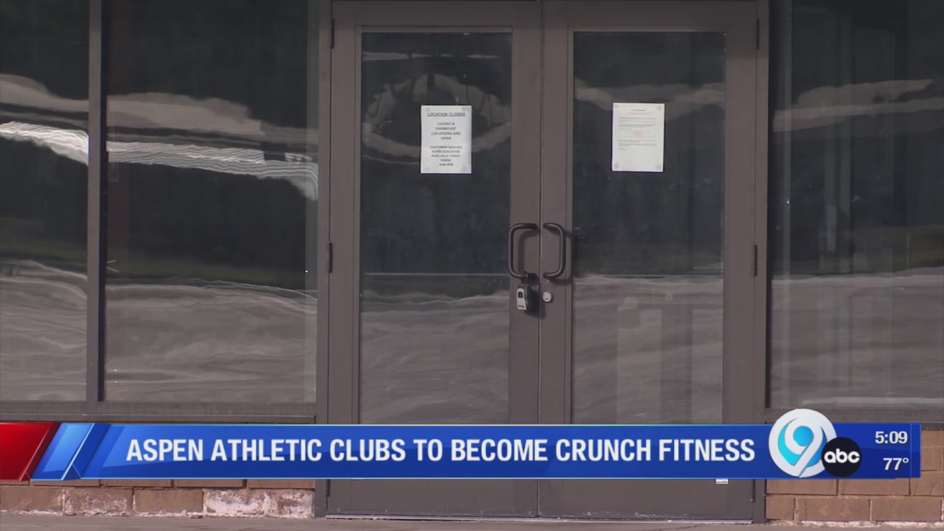 Aspen Athletic Clubs to become Crunch Fitness – WSYR