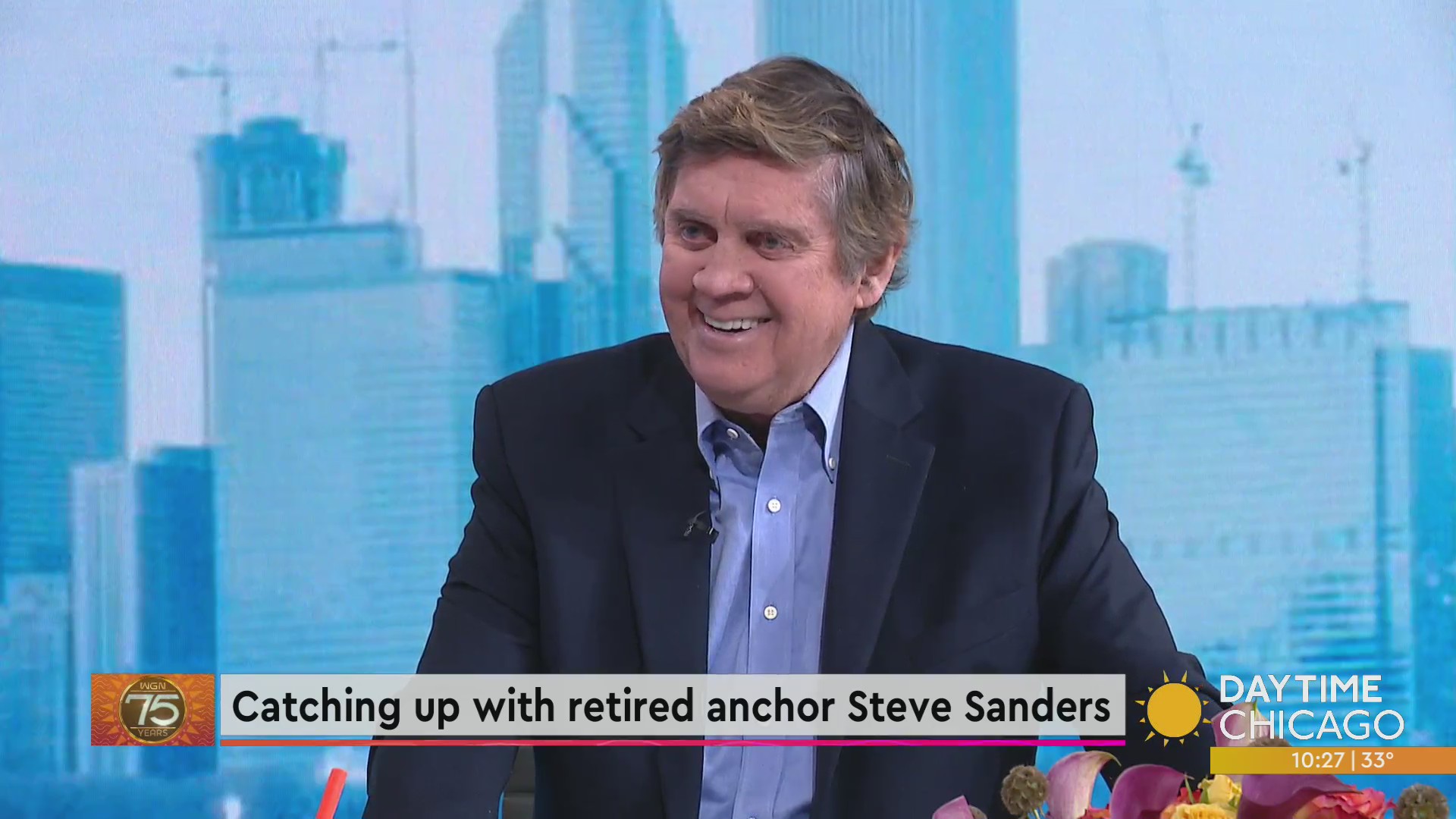 Catching up with retired anchor Steve Sanders – WGN-TV