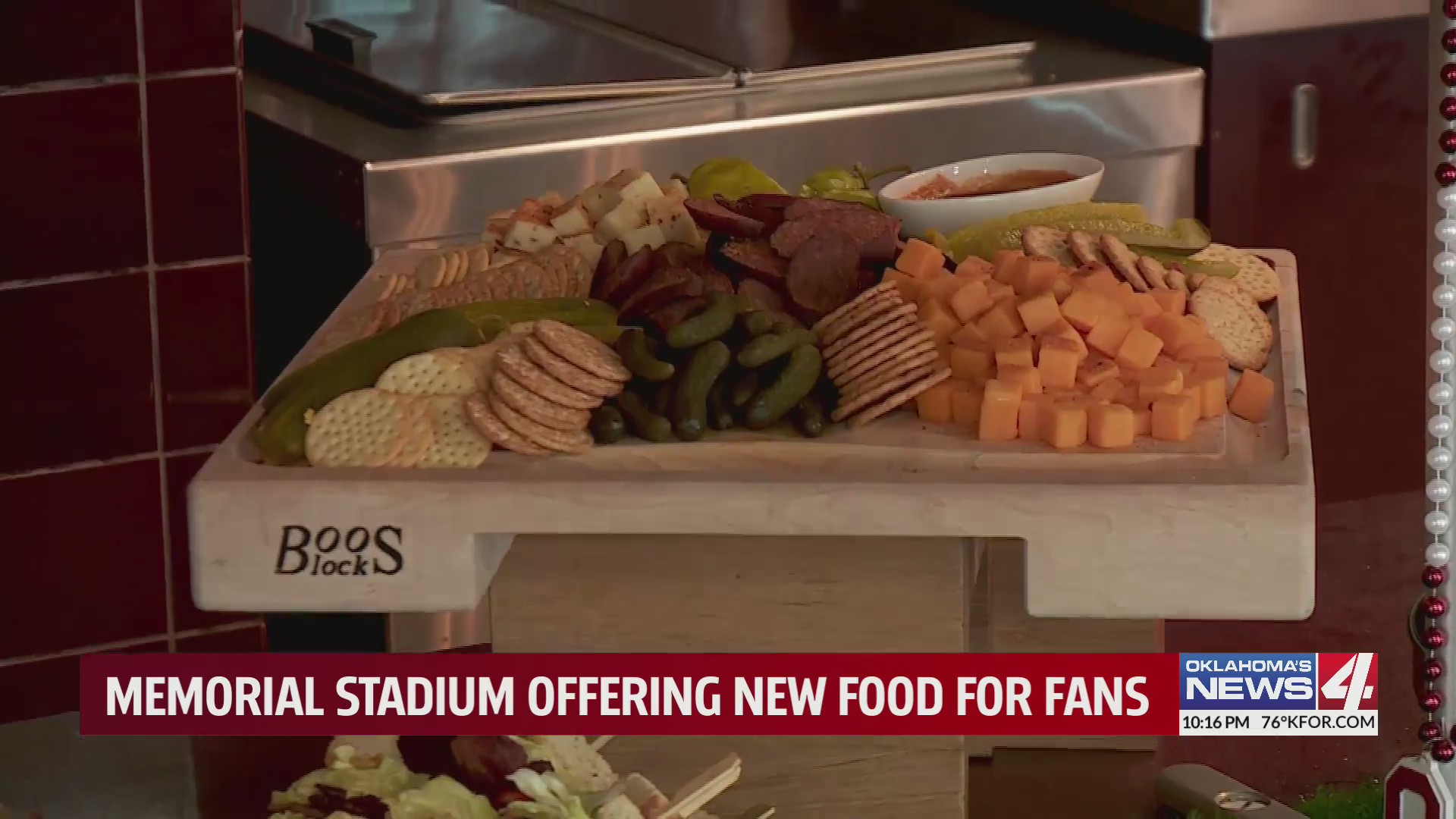 Memorial Stadium offering new food for fans – KFOR.com Oklahoma City