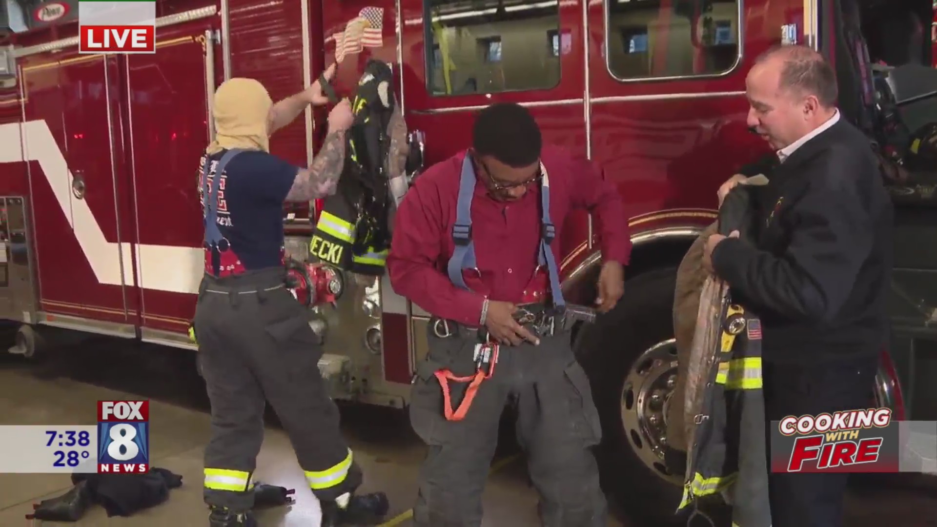 Cooking with Fire: Shaker Heights Fire Department – Fox 8 Cleveland WJW