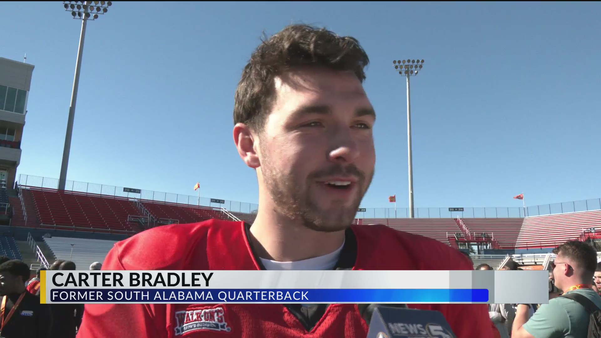 Former South Alabama QB Carter Bradley among 7 signal callers competing ...
