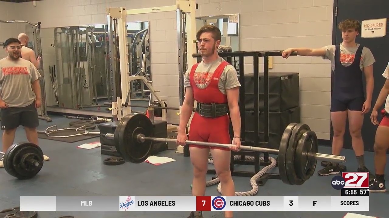 Hershey powerlifting flexes national muscles – ABC27