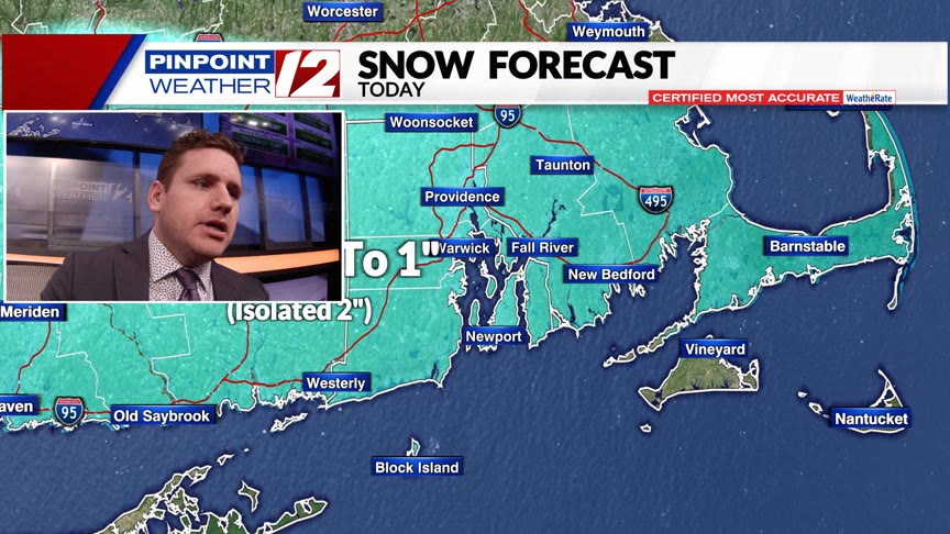Weather Now: On/Off Snow Showers Today – WPRI.com