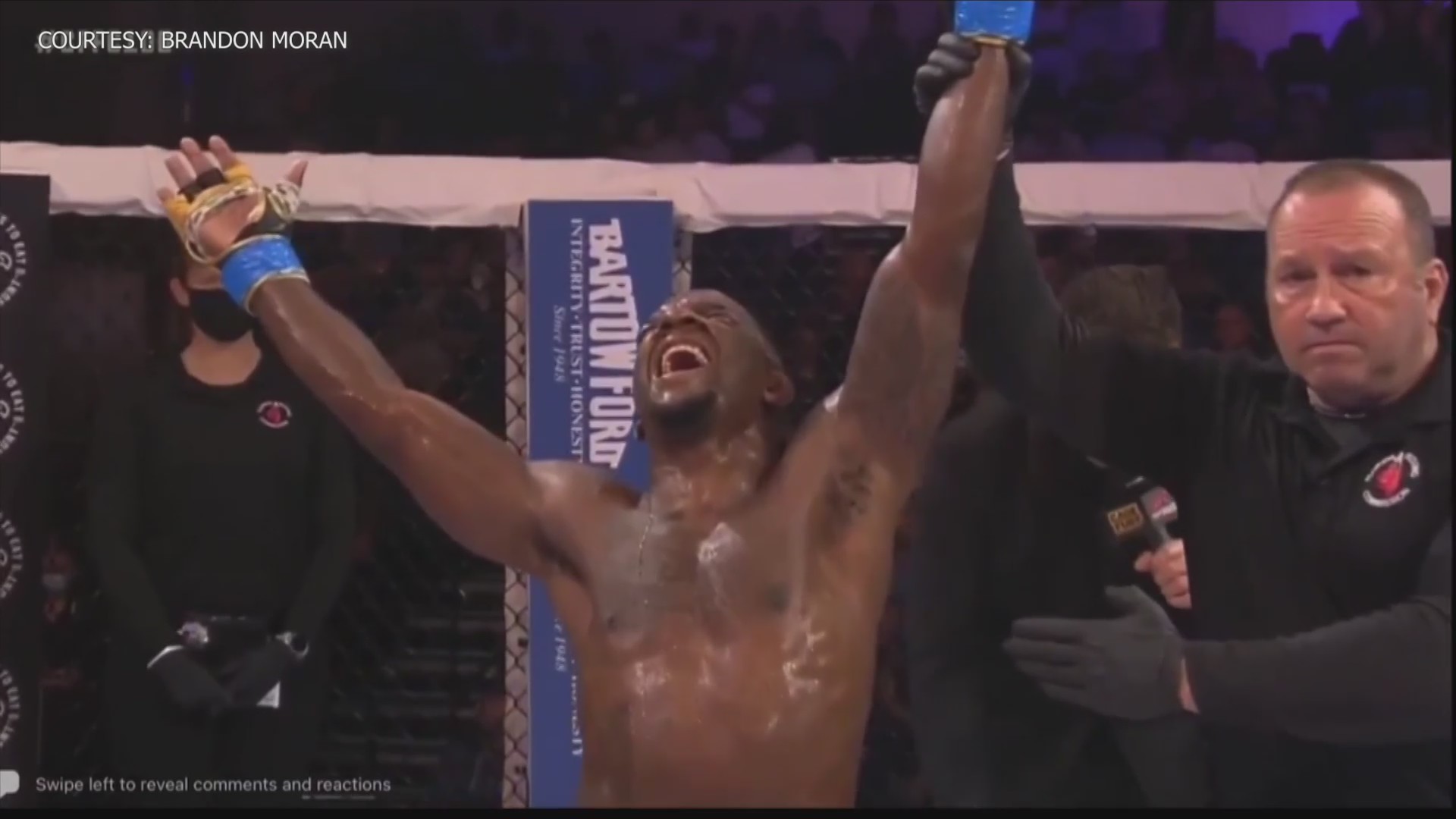 Brandon Moran, next big thing in MMA – WSAV-TV