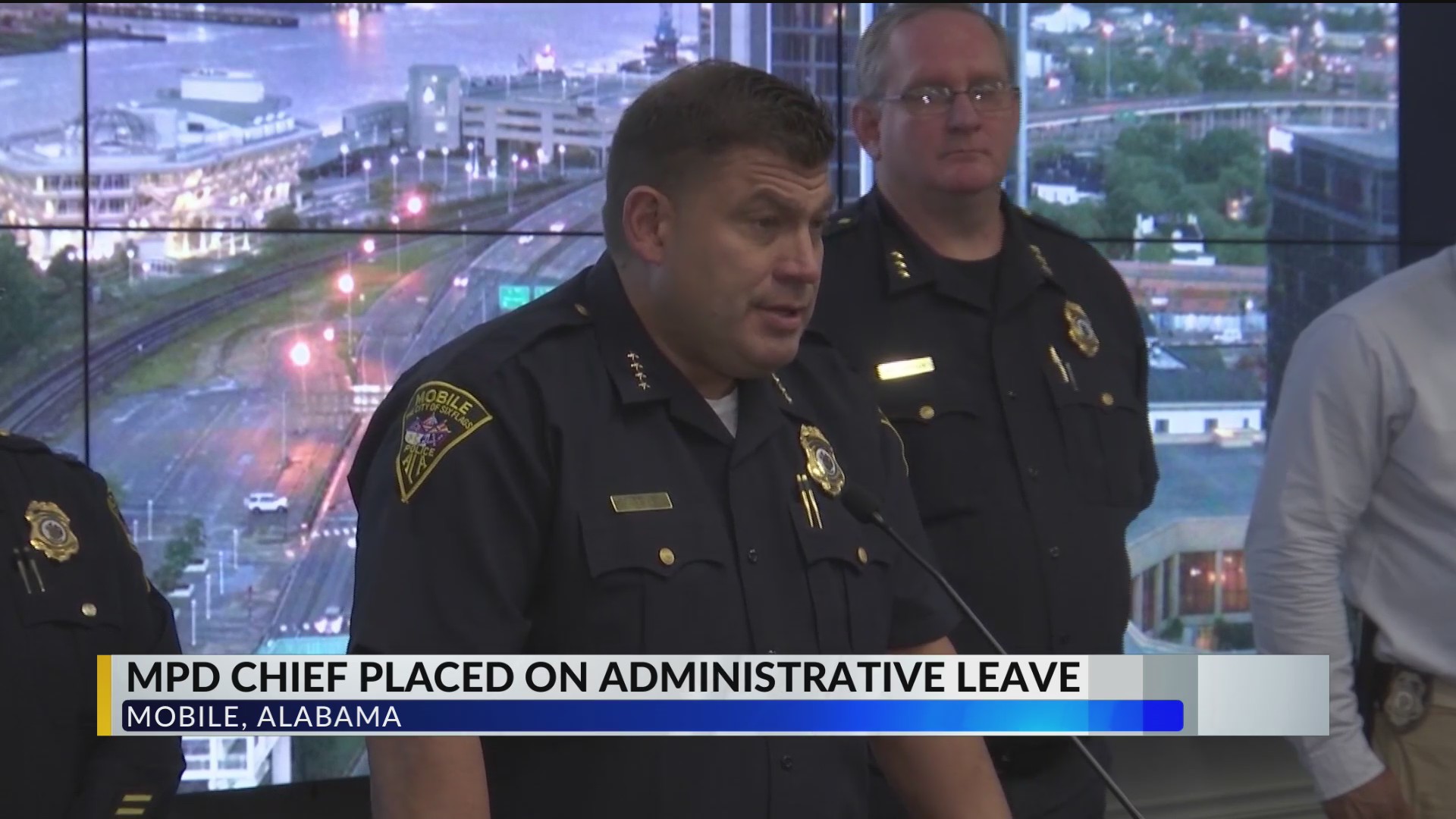 Mobile Police Chief Paul Prine has been placed on administrative leave ...