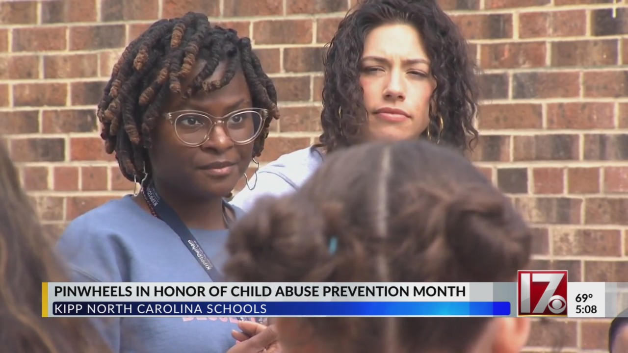 NC students raise awareness for Child Abuse Prevention Month – CBS17.com