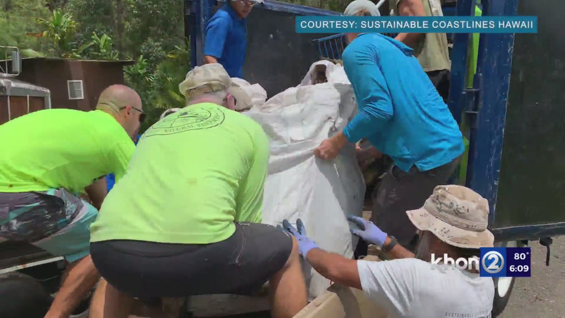 Thousands gather for Waimanalo cleanup – KHON2