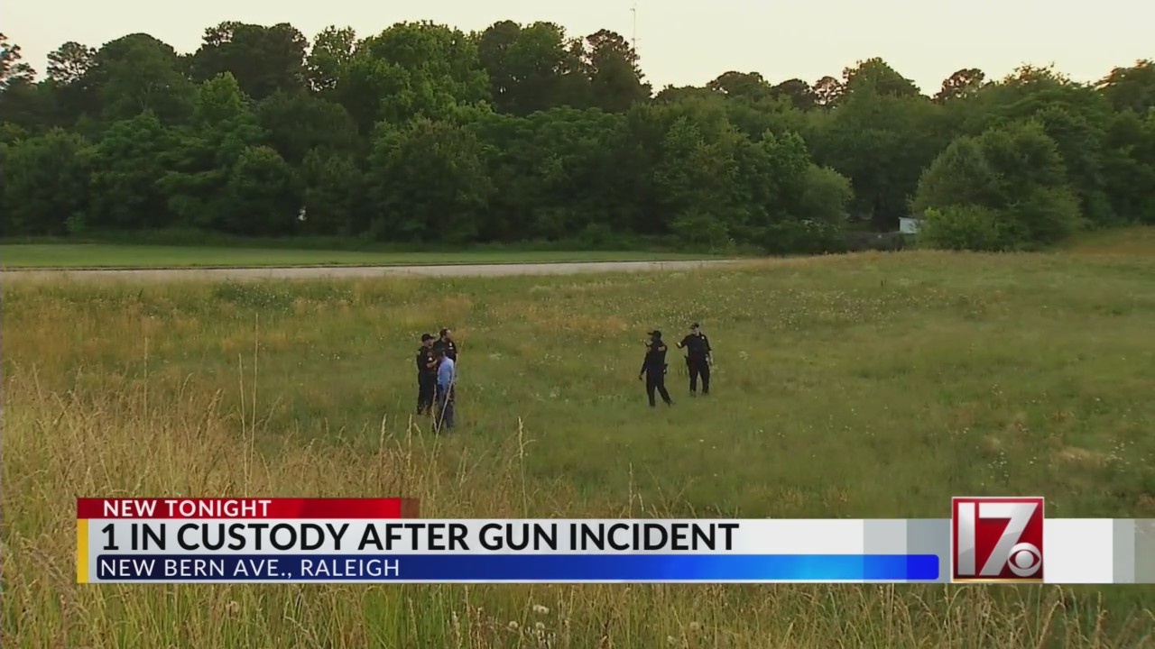 Boisterous crowd gathers as Raleigh police capture armed, suspicious ...