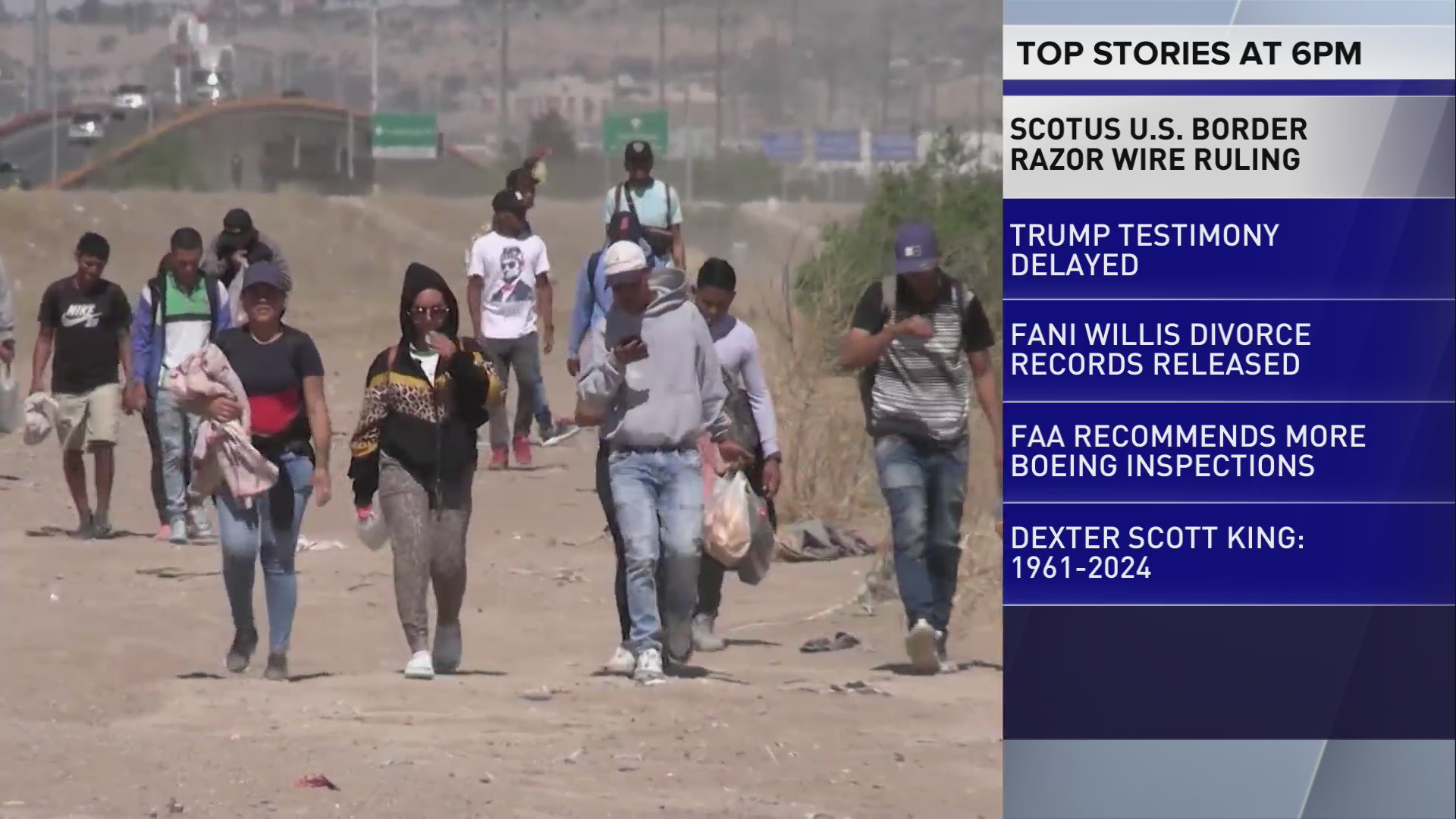 Supreme Court allows federal agents to cut razor wire Texas installed ...