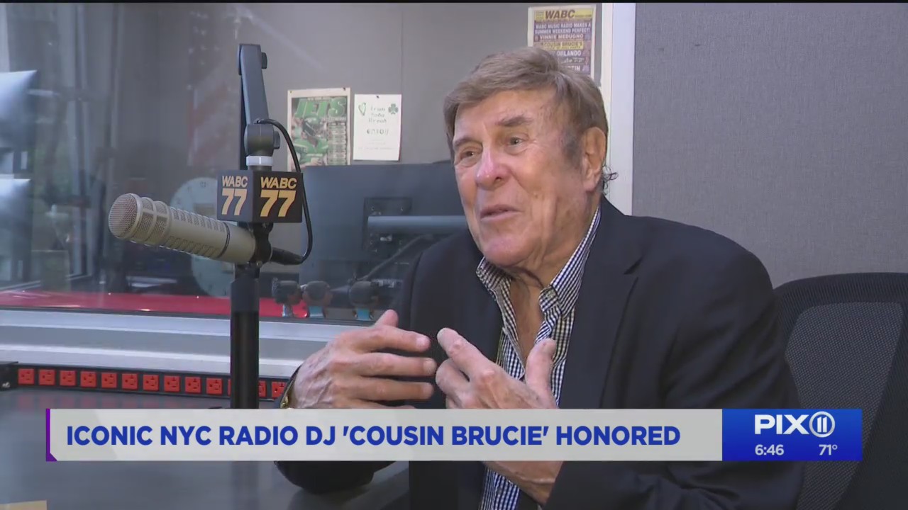 Legendary NYC radio DJ Cousin Brucie honored for decades-long career ...