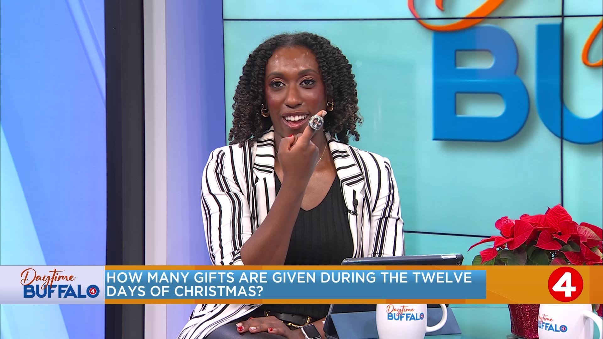 Daytime Buffalo: Chelsea shows the Bandits Championship Ring! – News 4 ...