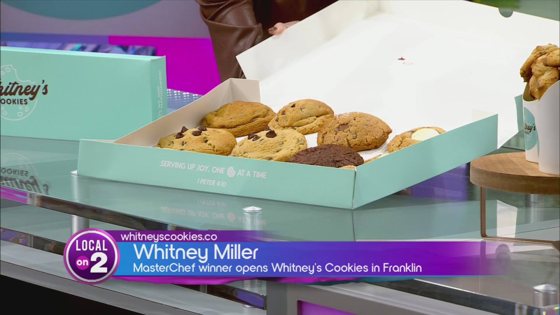 MasterChef winner opens cookie bakery in Franklin! – WKRN News 2