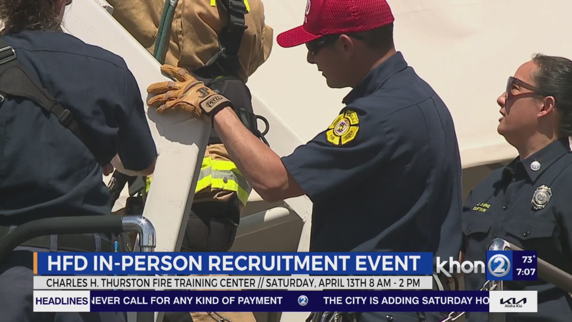 Want to become a firefighter? HFD to host recruitment event – KHON2