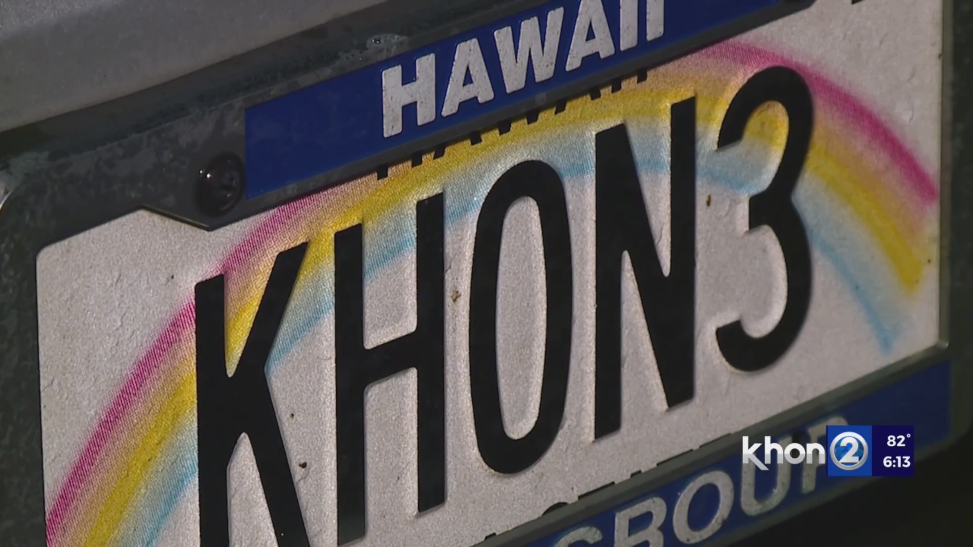 Hawaii’s rainbow license plate is not retiring after all – KHON2