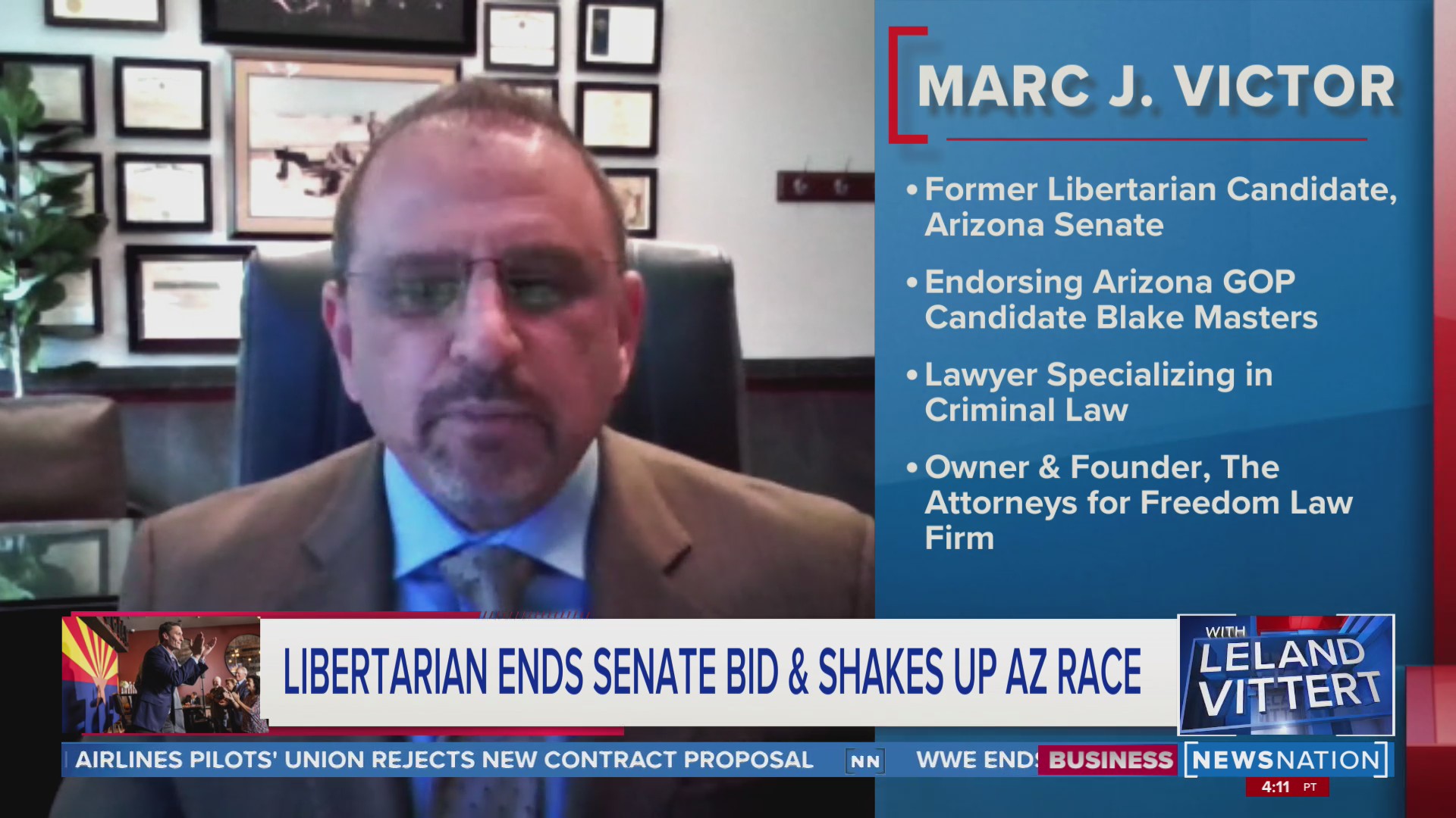 Candidate leaves Senate race, endorses Blake Masters | On Balance ...