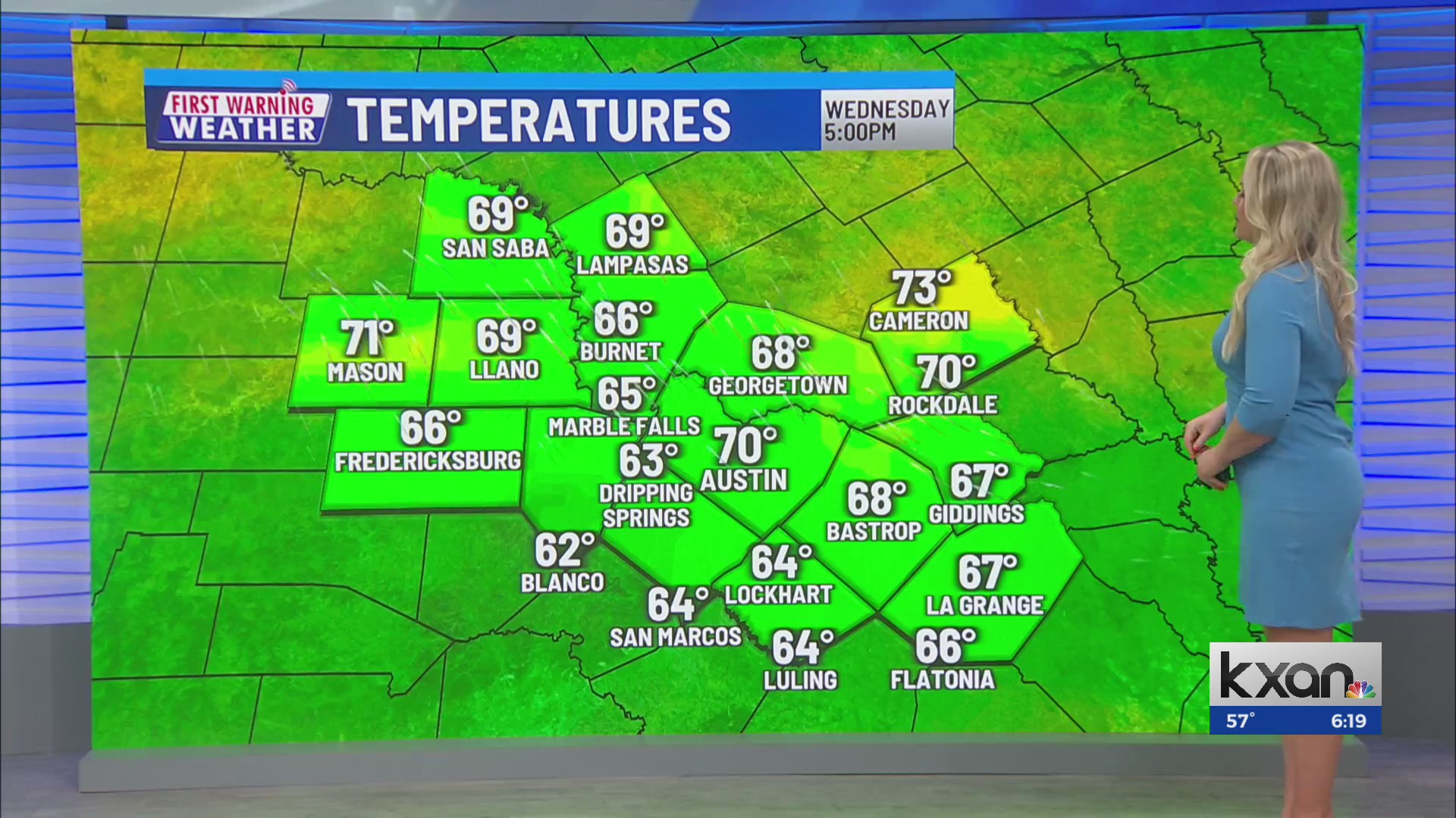 First Warning Weather with Kristen Currie – KXAN Austin