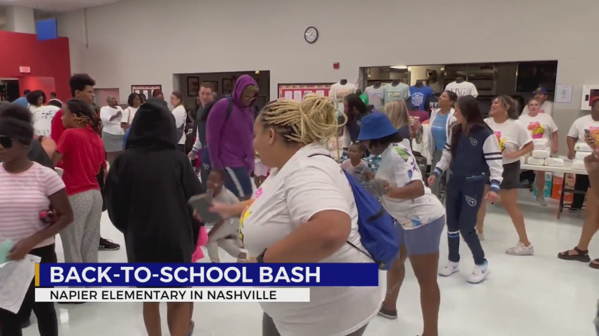 Back-to-school bash held at Napier Elementary in Nashville – WKRN News 2