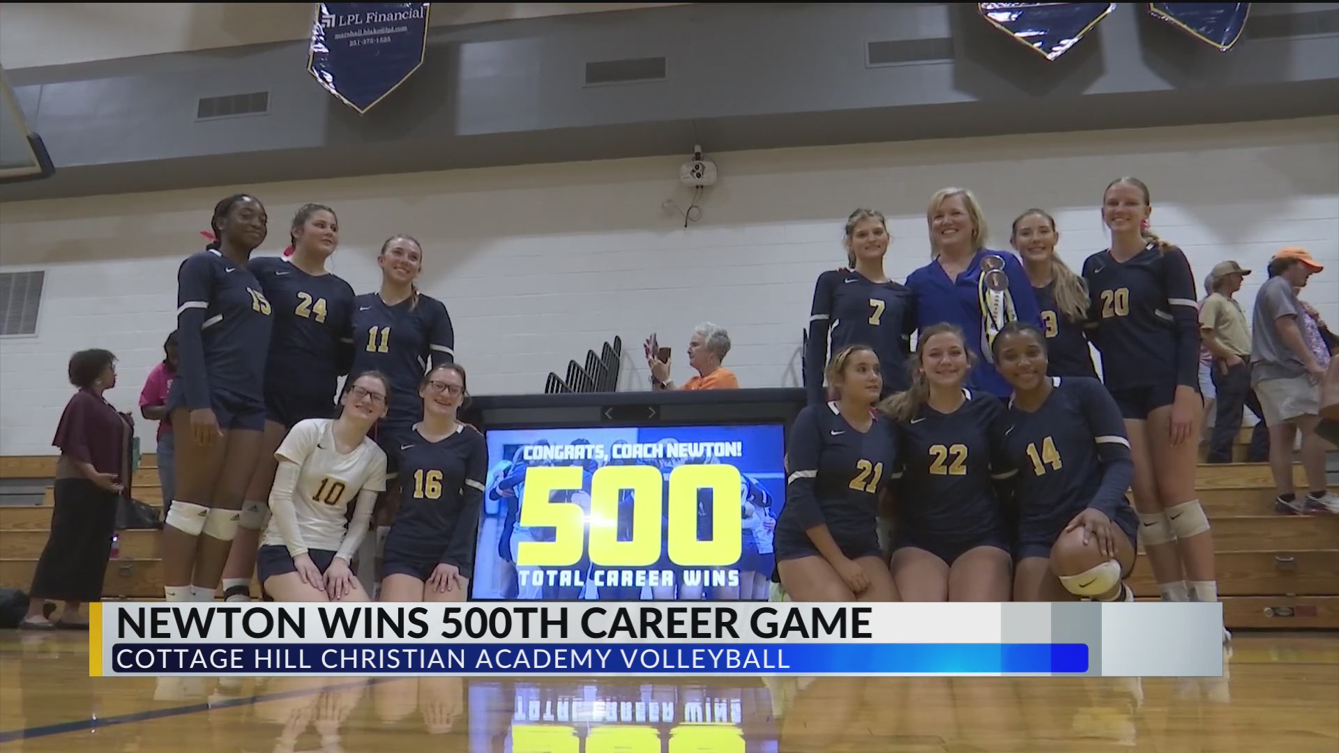 Volleyball Coach Jennifer Newton Wins 500th Game – WKRG News 5
