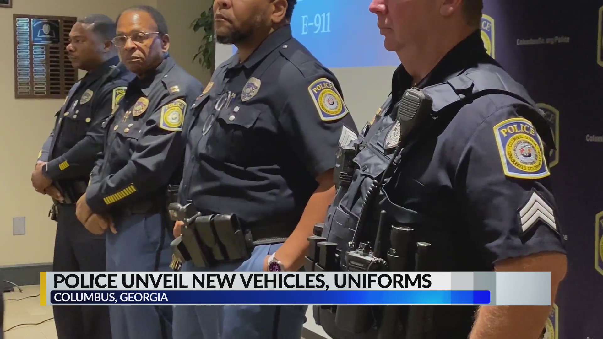CPD unveils new vehicles and uniforms – WRBL