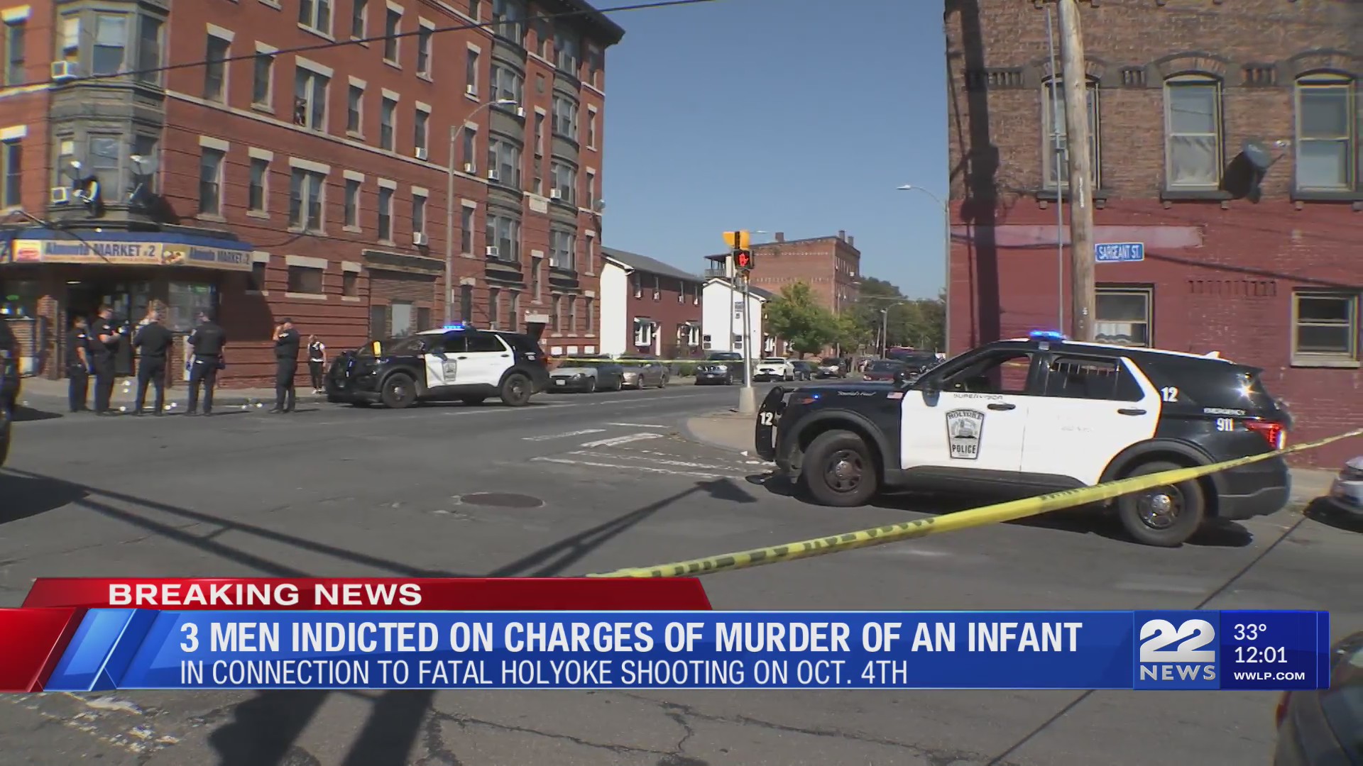 Three men indicted on murder charges in Holyoke shooting – WWLP