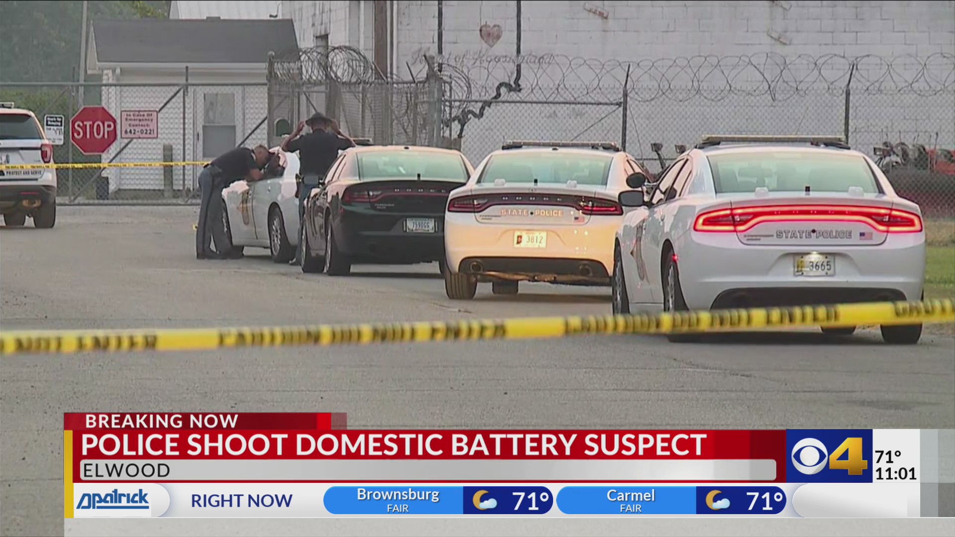 Indiana State Police respond to Elwood shooting involving officer and ...