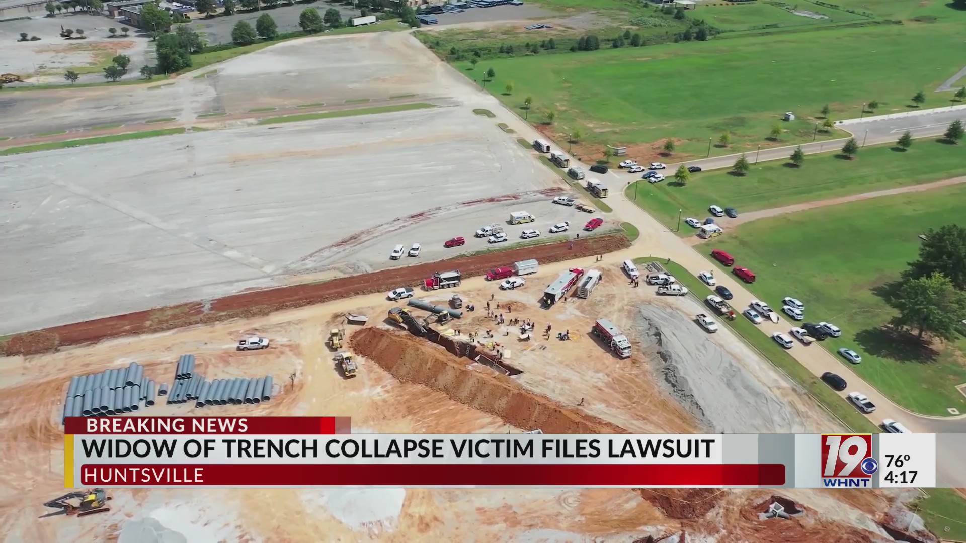 Widow of Trench Collapse Victim Files Lawsuit – WHNT.com