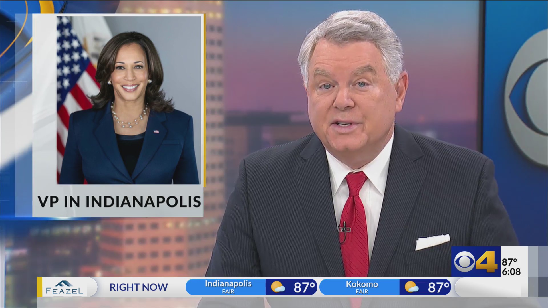 Vice President Kamala Harris to speak in Indianapolis – WTTV CBS4Indy