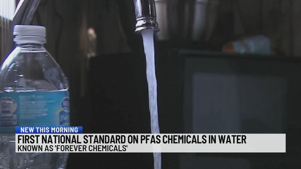First national standard on PFAs chemicals in water – NEWS10 ABC