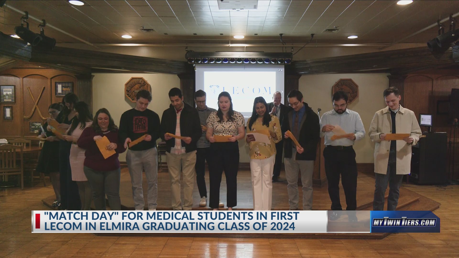 “Match Day” for first graduating class at LECOM in Elmira – WETM ...