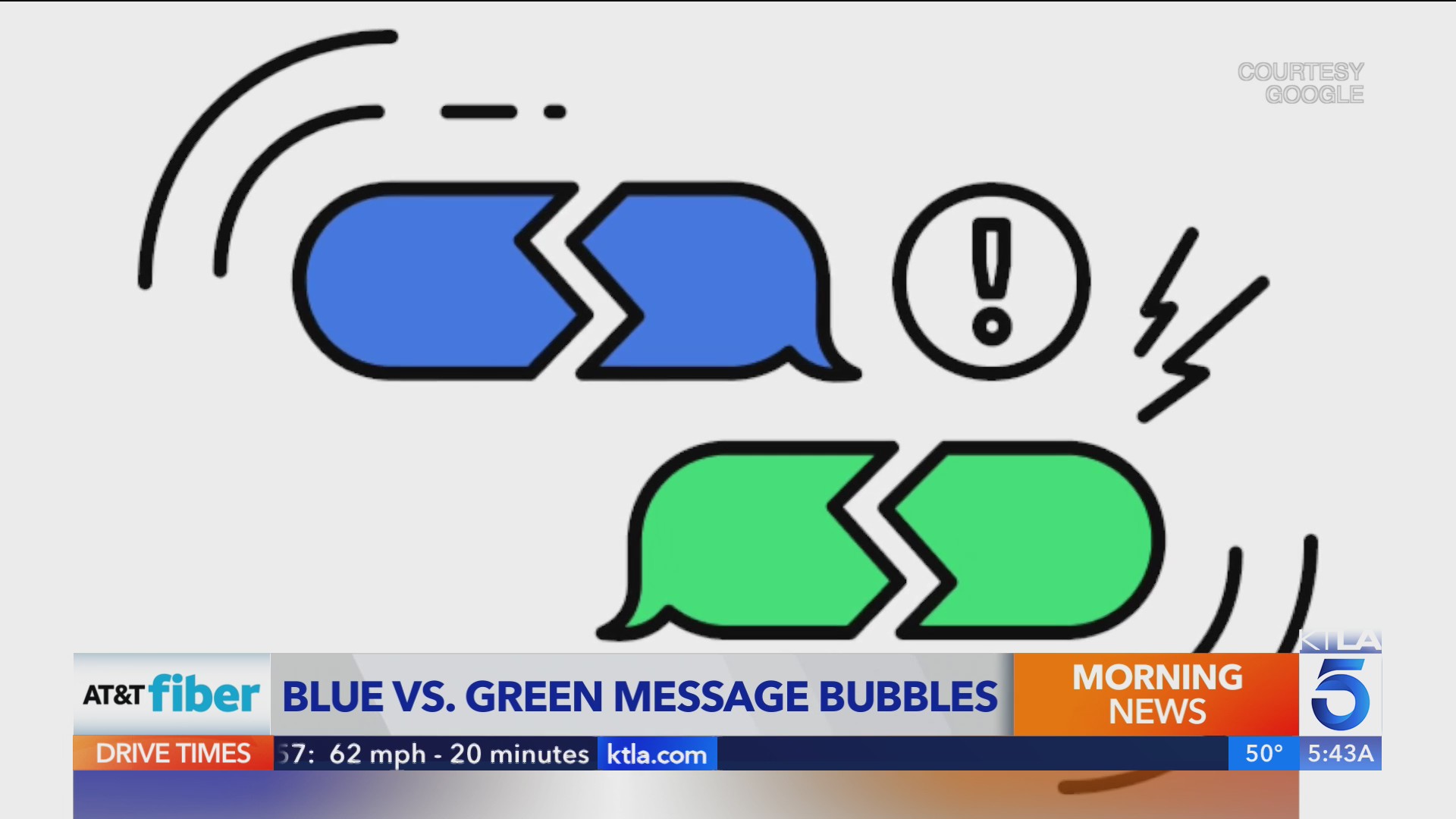 Blue message bubbles sell a lot of Apple products – KTLA