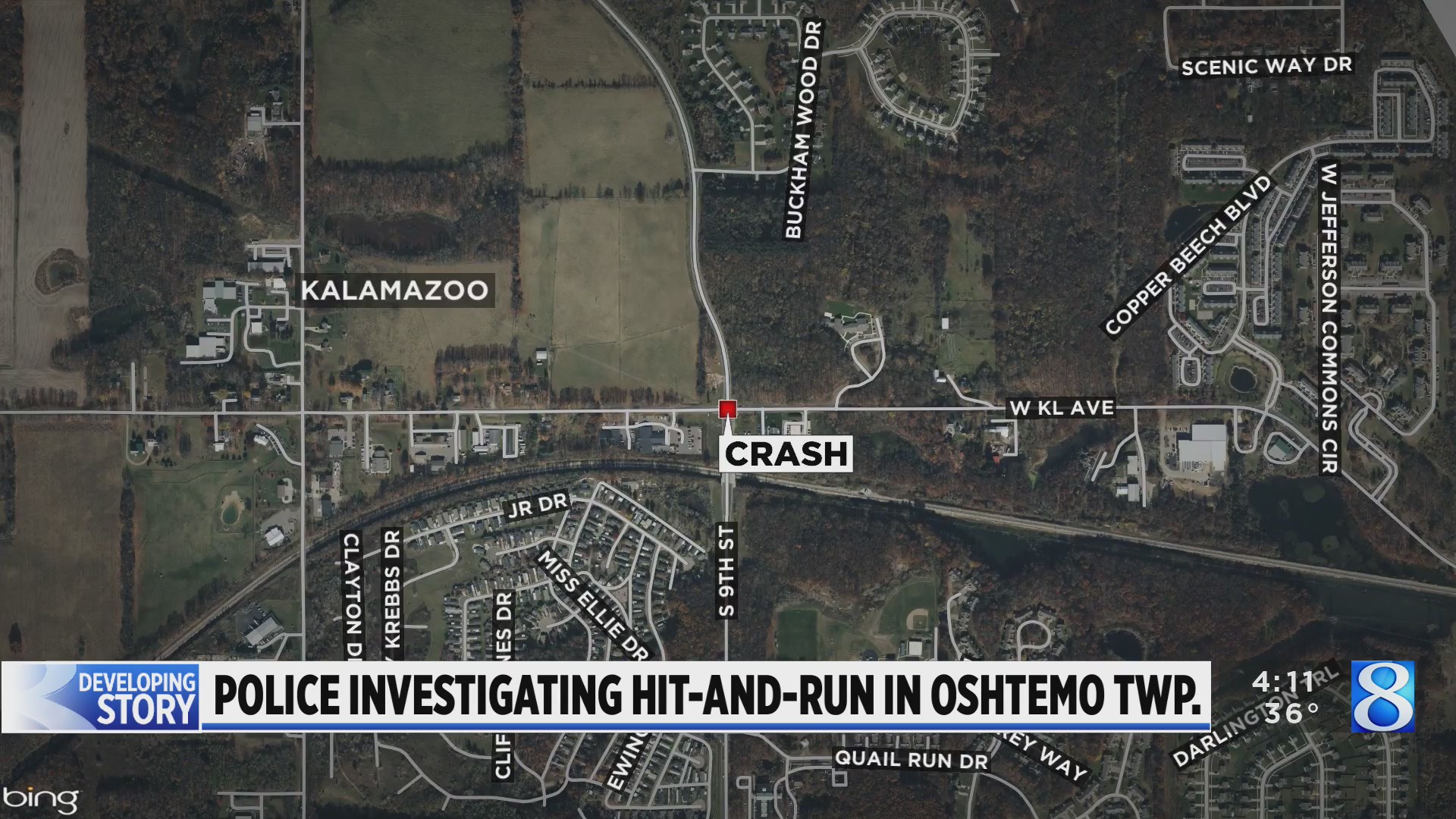 Driver runs away after Oshtemo Twp crash that leaves 1 hospitalized ...