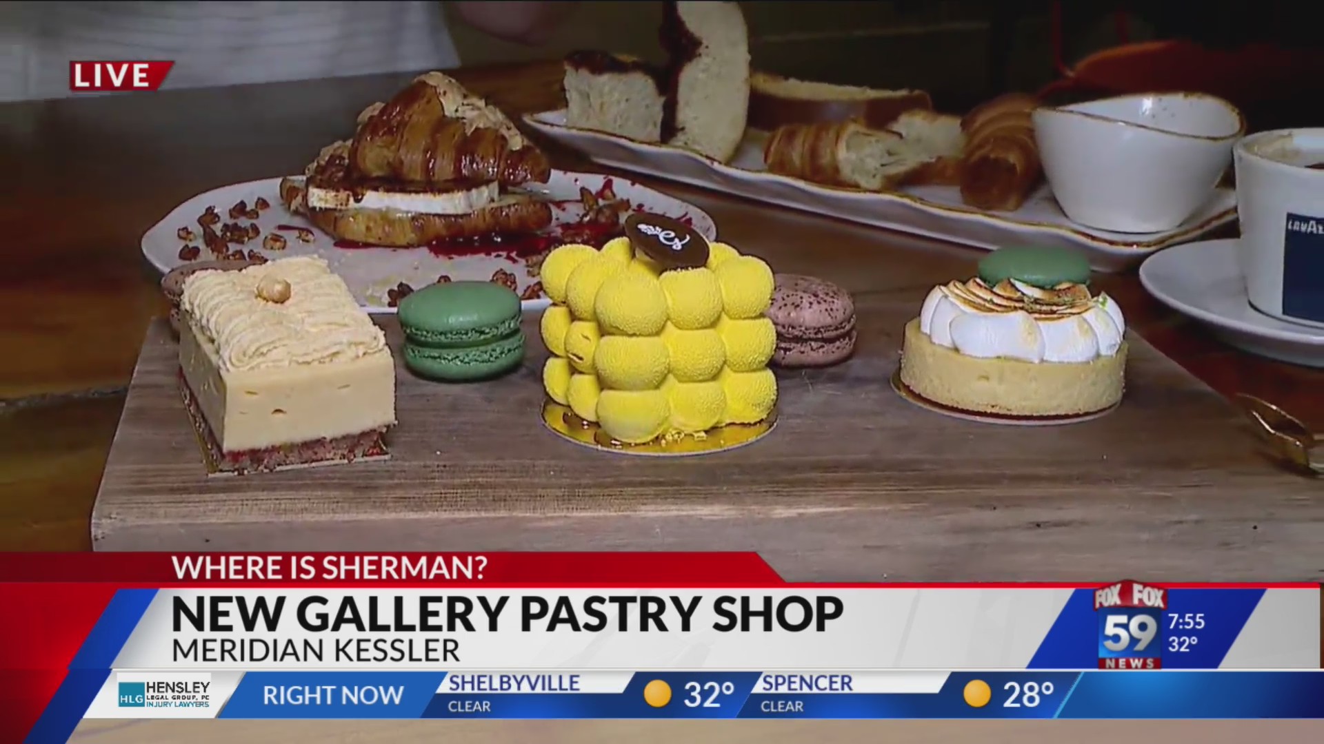 Where is Sherman? Gallery Pastry Shop – Fox 59