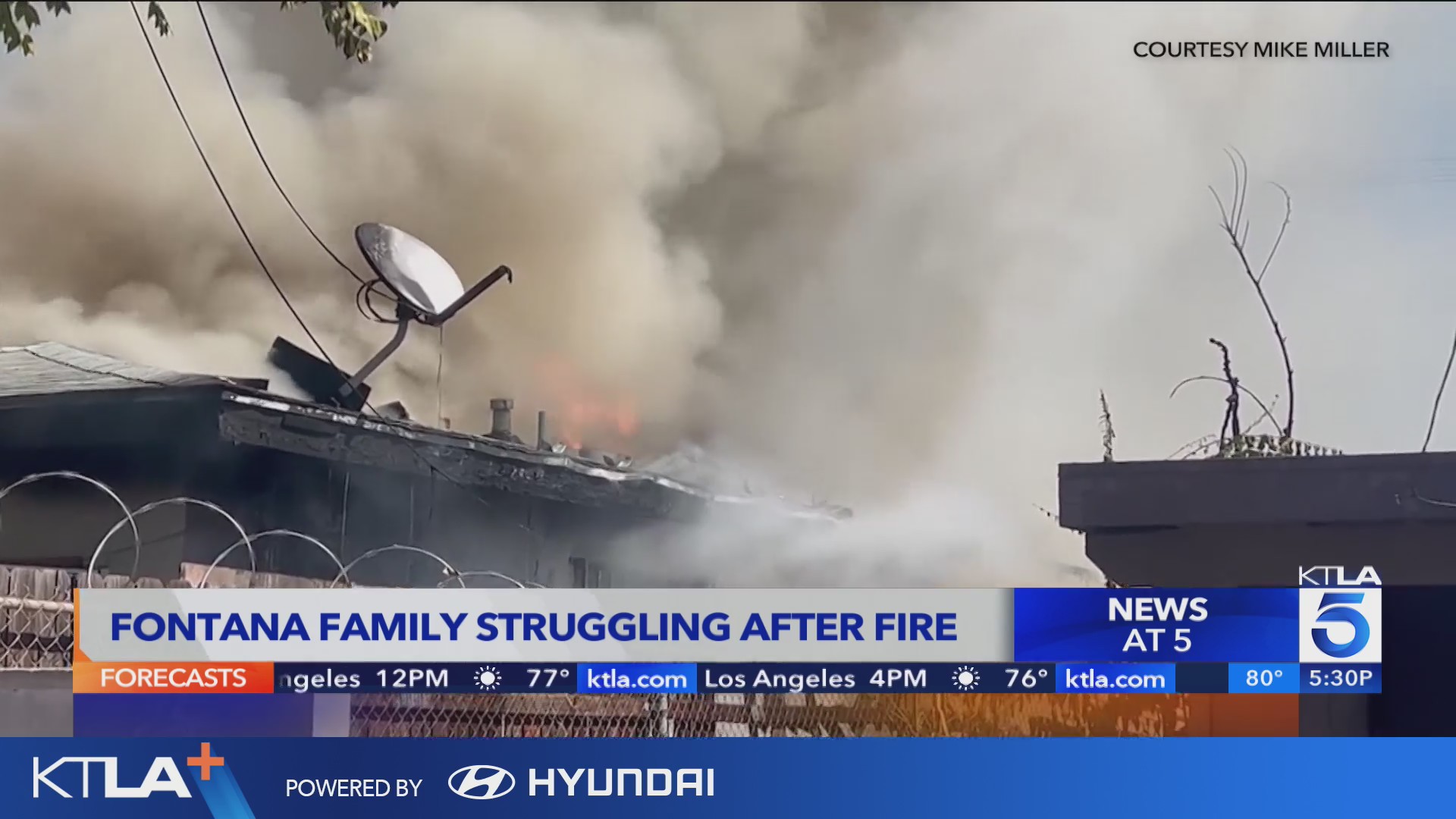 Fontana family left homeless after devastating fire – KTLA