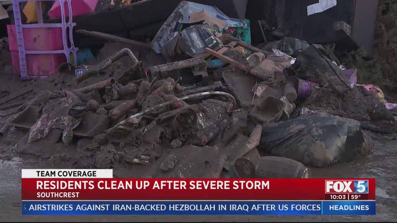 Residents Clean Up After Severe Storm – KGET 17