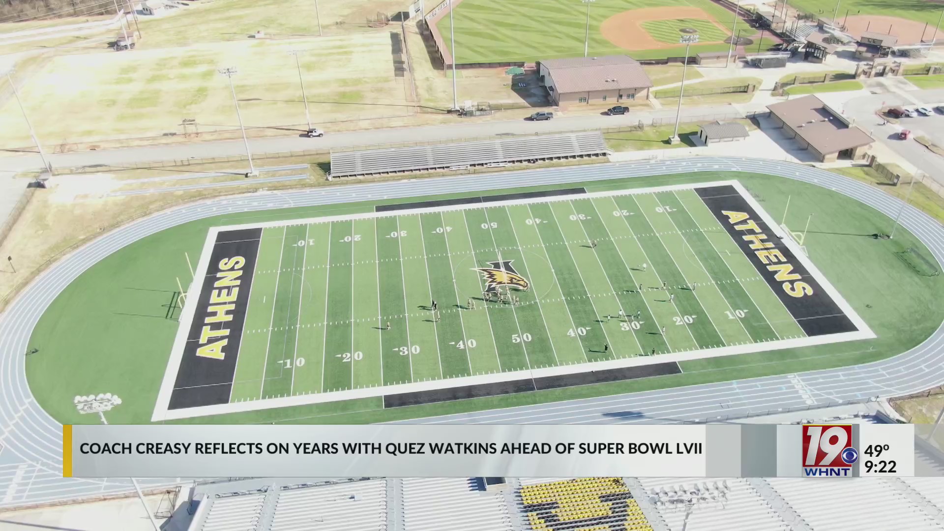 Coach Creasy Reflects on Years with Quez Watkins Ahead of Super Bowl ...